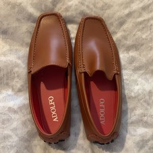 Adolfo | Shoes | Mens Italian Leather Loafers Size 1 | Poshmark